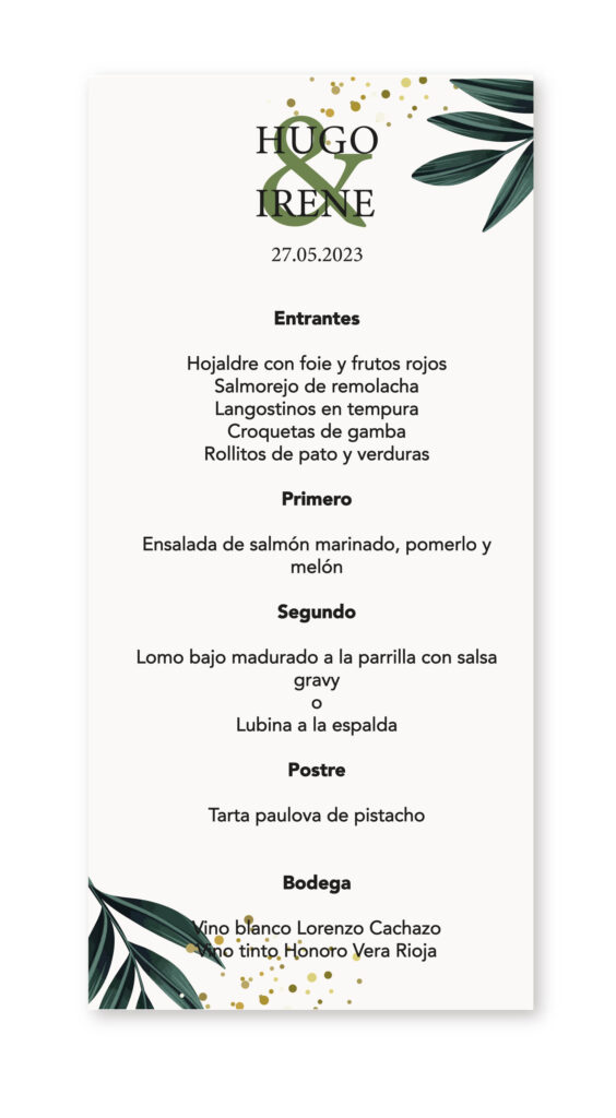 Minuta Selva - Loume