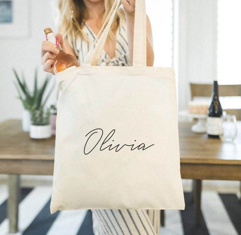 Bolso Tote Bag personalizado con nombre - Loume